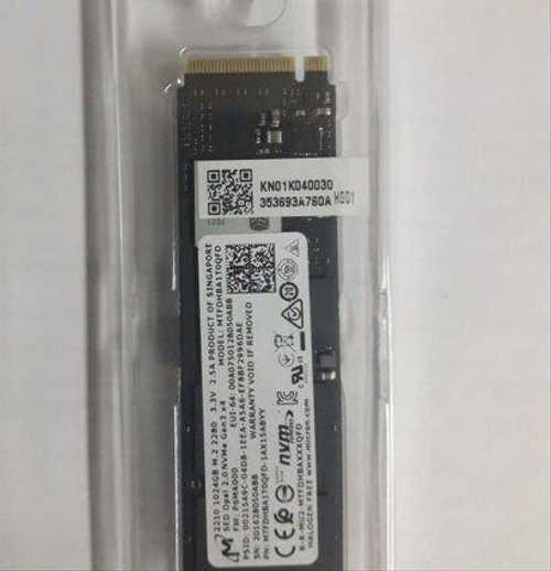 SSD 1Tb Micron 2200 M.2 mtfdhba1T0QFD-1AX15abyy