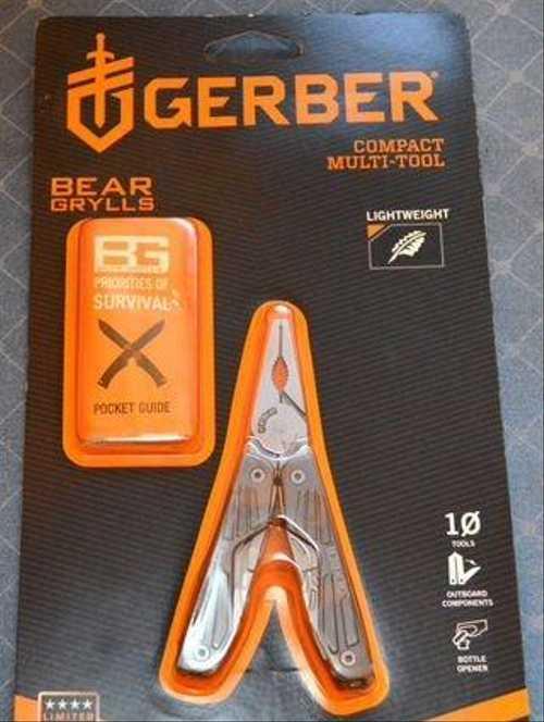 Мультитул карманный Gerber Bear Grylls Compact