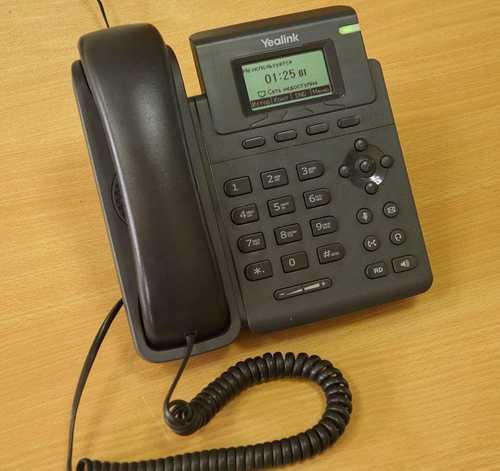 SIP-телефон Yealink SIP-T19P, черный