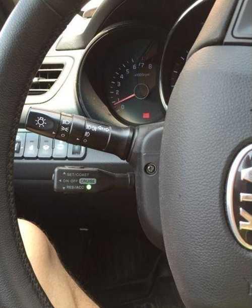Круиз контроль Kia Rio МКПП + педаль бустер