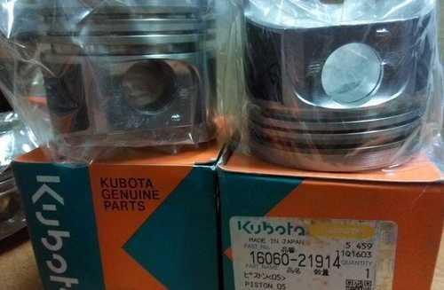 Поршень оригинал Kubota V1505 +0.50 мм 16060-21910