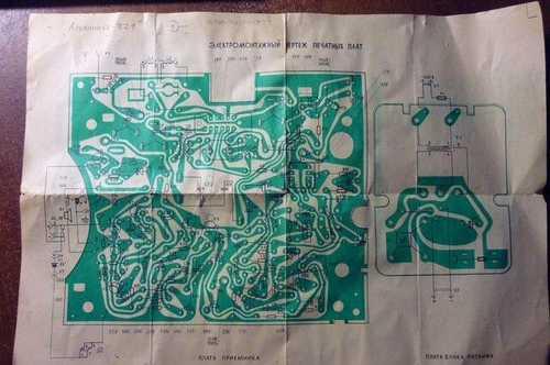 Схема электрическая приемника "Альпинист"