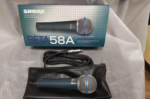 Микрофон Shure Beta 58A / SM58 новый