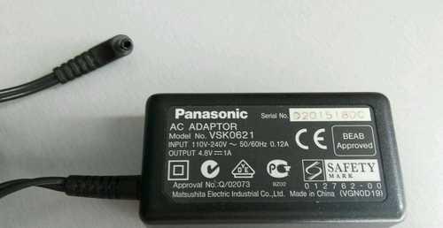 Блок питания Panasonic 4.8V 1A