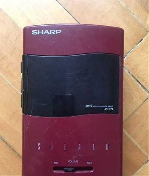 Кассетный плеер sharp JC-R72