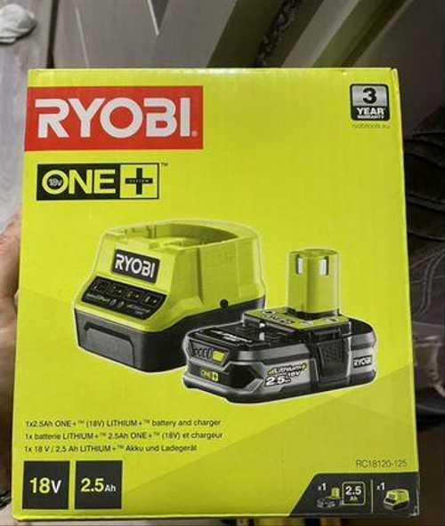 Набор Ryobi ONE+ аккамулятор и зарядник