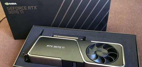 Видеокарта Nvidia RTX3070 Ti Founders Edition 8GB