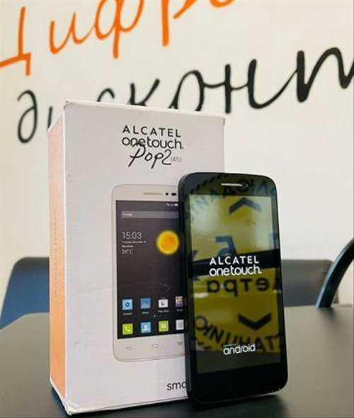 Alcatel One Touch POP star 5022D Black