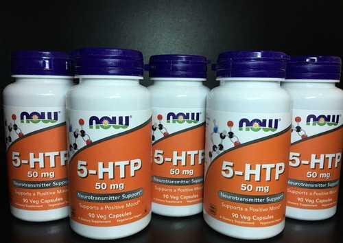 Now Foods, 5-HTP, 90 капсул х 50 мг, триптофан