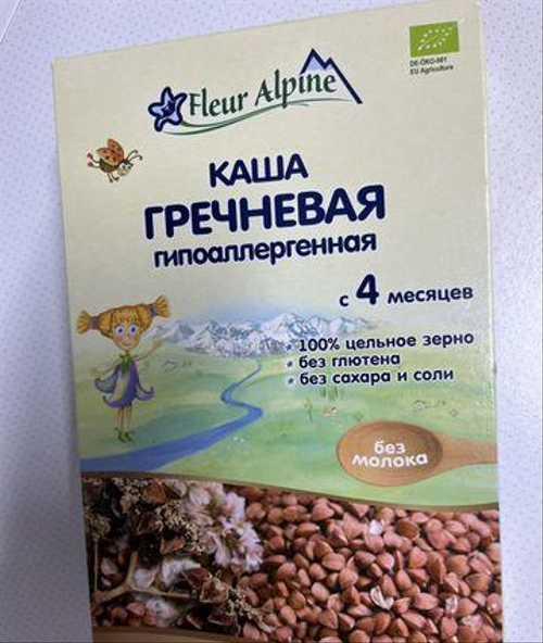 Каша детская fleur alpine гречневая гипоаллергенна
