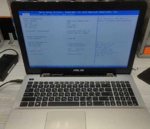 Игровой ноутбук asus X555L(по запчастям)