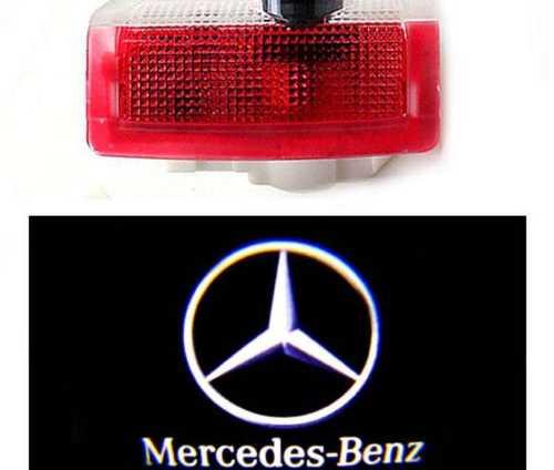 Мерседес.Mercedes Benz.Подсветка дверей. Плафон