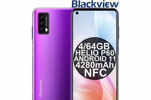 Новые Blackview A90 Purple NFC 4/64GB HelioP60