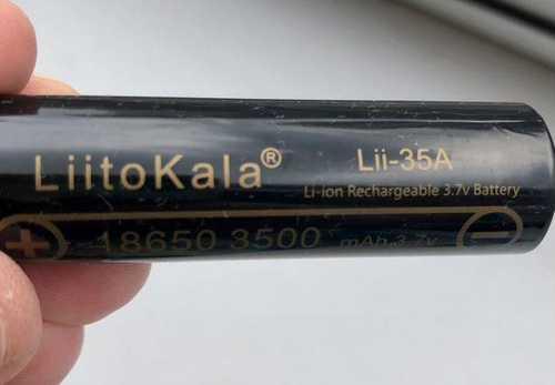 Аккумулятор новый LiitiKala Lii-35A 18650 3500 mAh