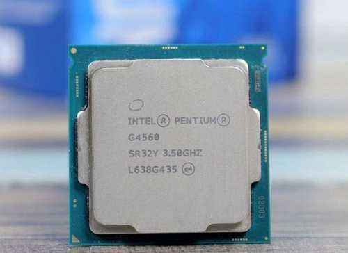 Процессор Intel Pentium G4560 гиперпень