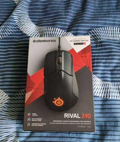 Игровая мышка steelseries rival 310