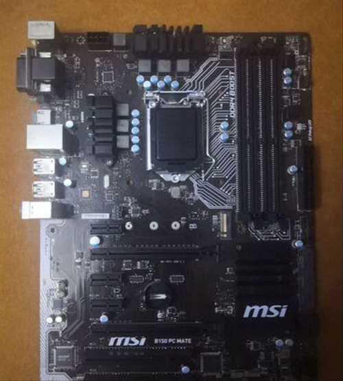 Материнская плата MSI B150