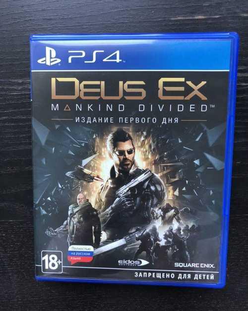 Игра Deus Ex Mankind Divided для PS4