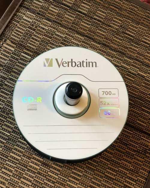 Болванки Verbatim CD-R, 30 штук