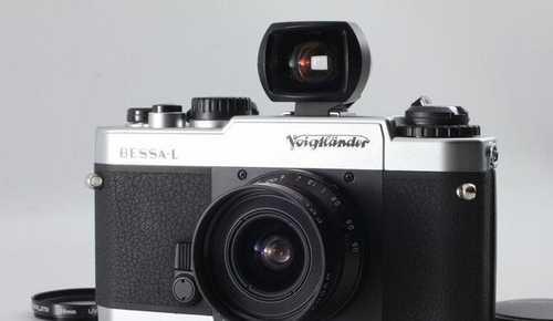 Voigtlander Bessa-L + Snapshot-skopar 25 mm F4 MC