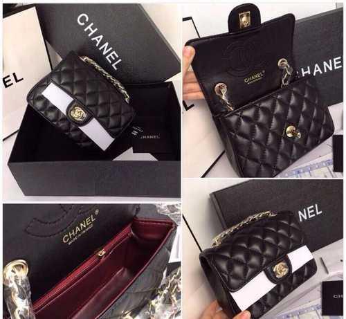 Сумка Chanel Mini 2.55 Flap Клатч Шанель Мини