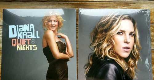Diana Krall "Quiet Nights", "Wallflower" LP