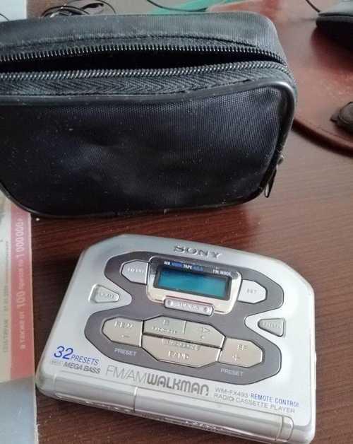 Плеер Sony Welkman WM-FX493