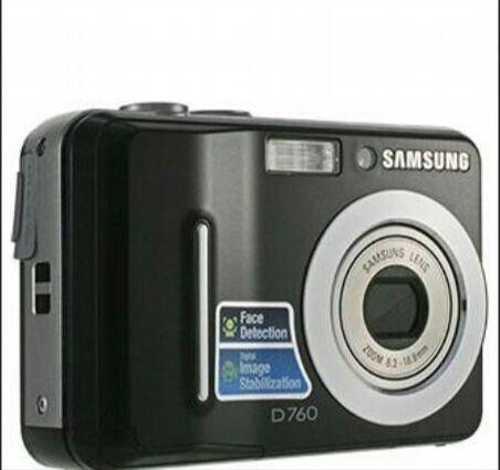 Фотоаппарат цифровой SAMSUNG D760 Black