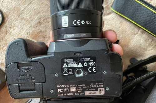 Фотоаппарат Sony alpha dslr-A300 + DT3.5-5.6/18-70