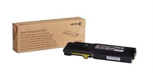 Картридж Xerox 106R02754 желтый