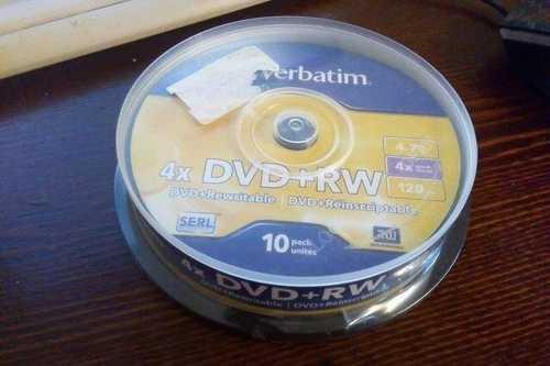 DVD-диск Verbatim DVD+RW 4.7Gb