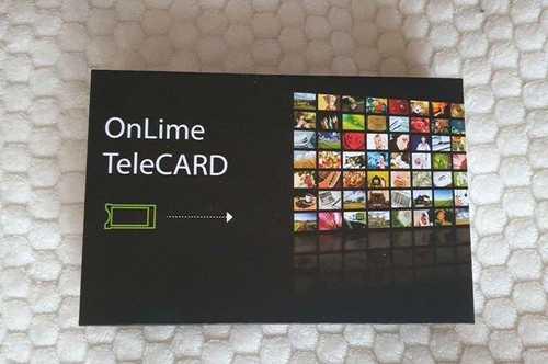Онлайм телекарт OnLime telecard цена за 2шт