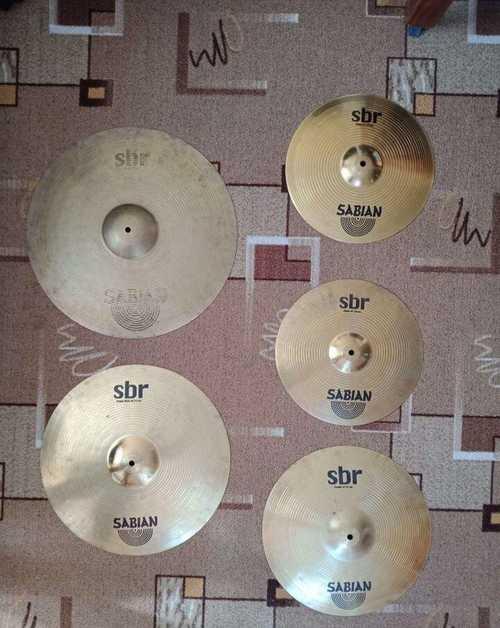 Комплект латунных тарелок Sabian sbr