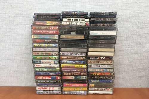 Аудио кассеты - Аудиокассеты 10 штук С музыкой