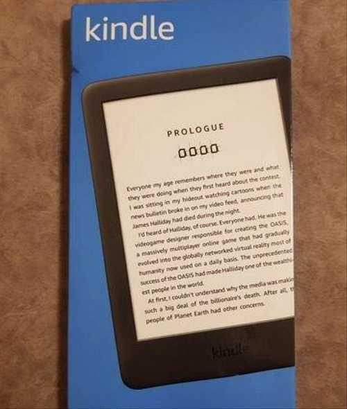 Новая электронная книга Amazon Kindle