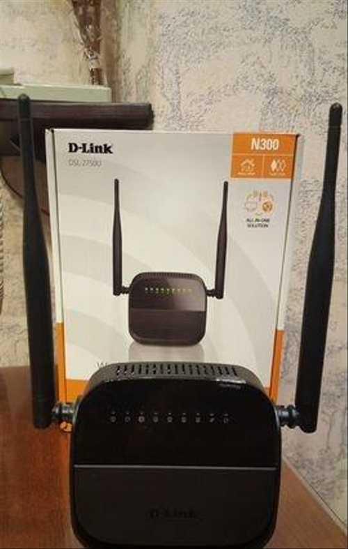 Wifi роутер D-Link DSL-2750U