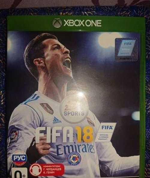 Игра fifa18 для Xbox One