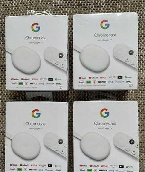 Google Chromecast 2020 with Google TV, новый