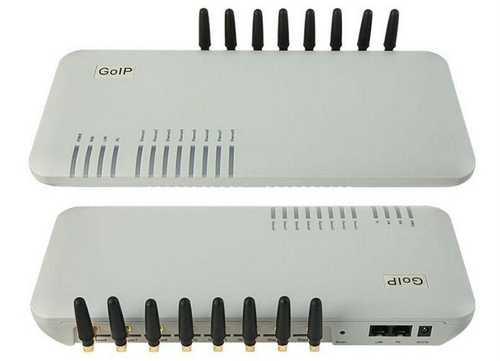 GoIP8 GSM-VoIP шлюз на 8 симок (новый + гарантия)