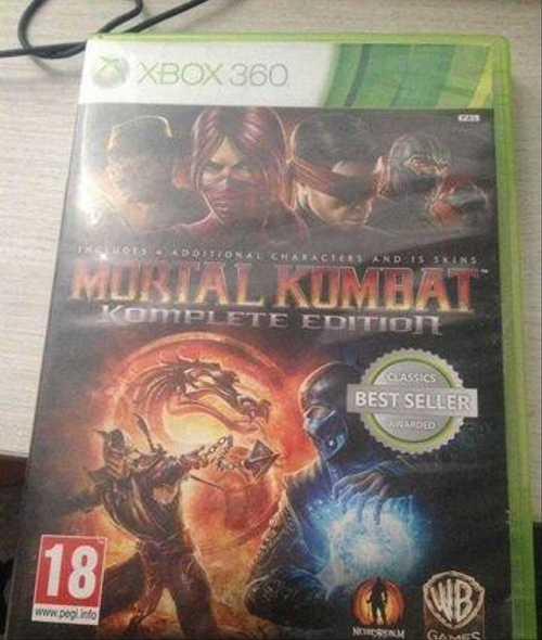 Mortal Kombat 9 на xbox 360