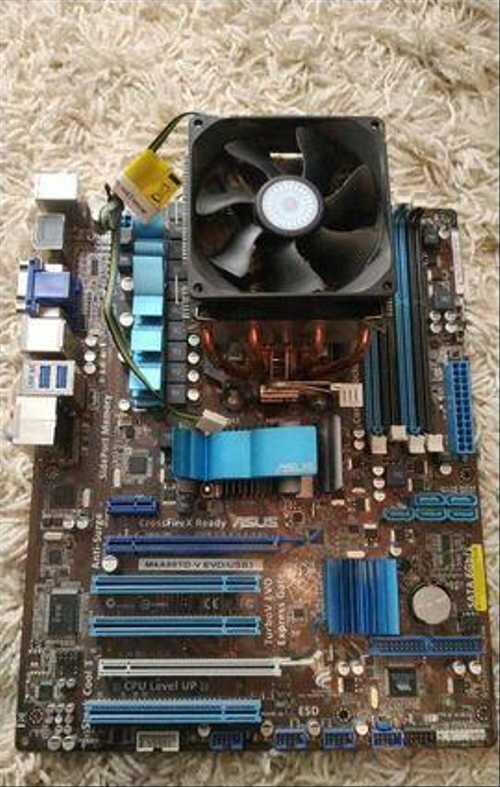 Asus M4A88TD-V EVO/USB3 + amd phenom ii x6