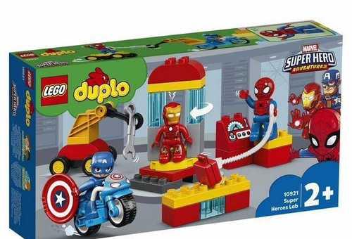Конструктор Lego Duplo, Super Heroes, Лаборатория супергероев (10921)