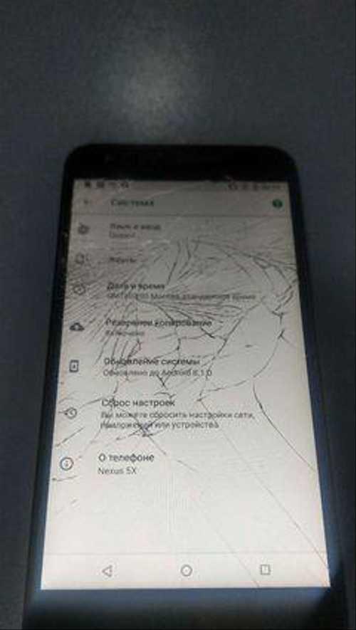 Телефон LG nexus 5x