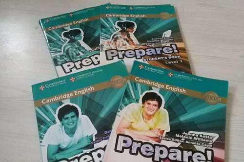 Учебники английского Prepare 2,3