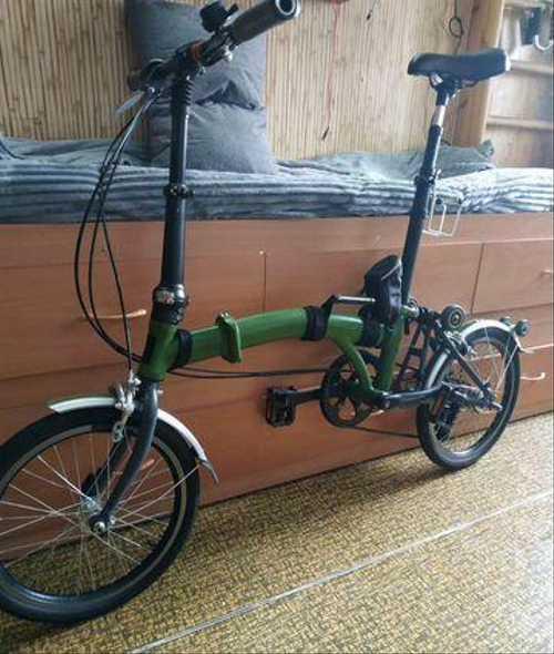 Велосипед русский brompton Novatrack TG 16 custom