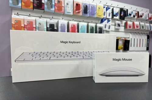 Новый набор Apple Magic Keyboard + Magic Mouse
