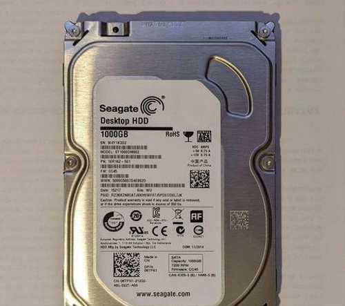 Жесткий диск HDD Seagate 1TB