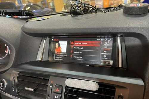 BMW X3 F25 Android в стиле NBT
