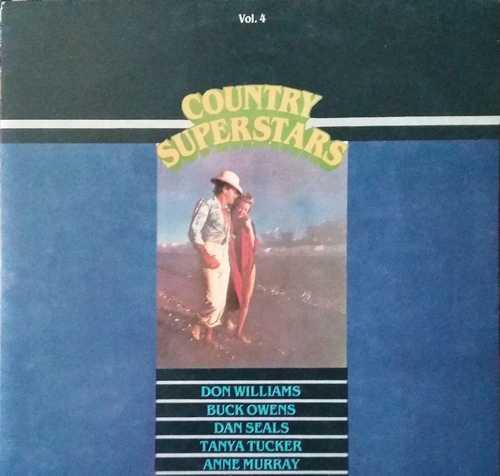Виниловая пластинка country superstars VOL.4
