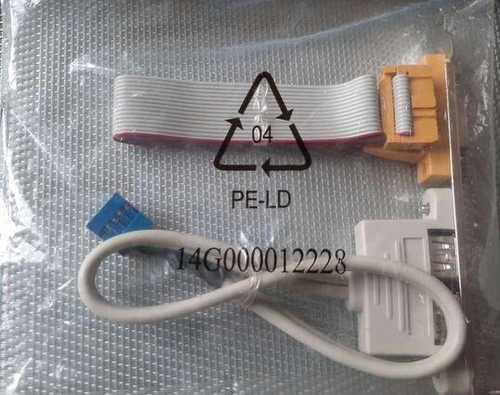 Шлейф 14G000012228 с usb2.0 com порт